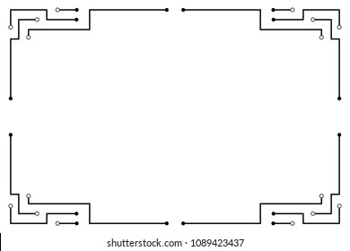 Borders Simple Illustration Clip Art Vector Stock Vector (Royalty Free ...