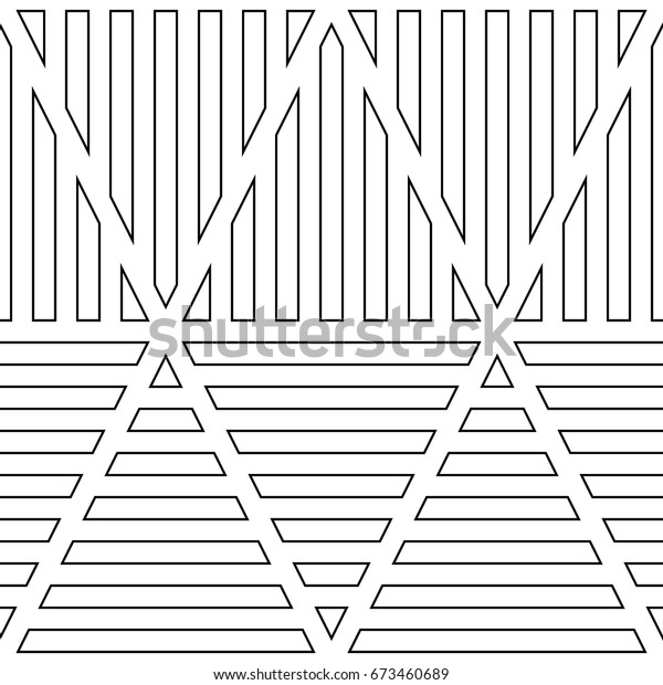 Black Contour Lines Background Seamless Surface Stock Vector (Royalty ...