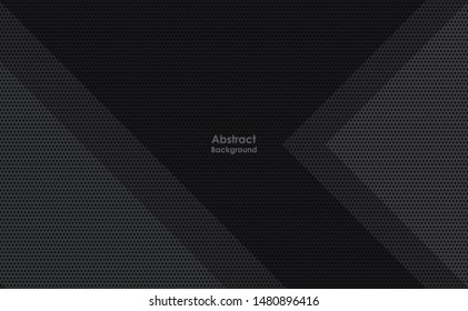 Black Contrast Tech Arrows Background Vector Stock Vector (Royalty Free ...