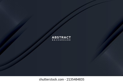 Black Desktop Background Modern Wallpaper Design Stock Vector (Royalty ...