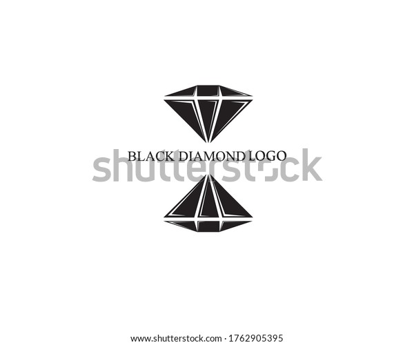 Black Diamond Vector Logo Design Stock Vector (Royalty Free) 1762905395 ...