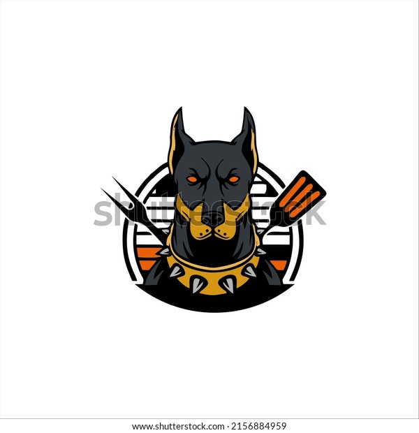 Black Dog Logo Design Your Brand Stock Vector (Royalty Free) 2156884959 ...