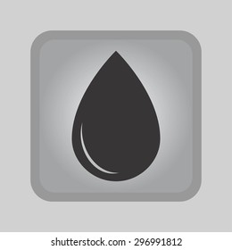 Black Drop Icon Stock Vector (Royalty Free) 296991812 | Shutterstock