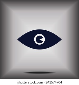 Black Eye Icon Stock Vector (Royalty Free) 241574704 | Shutterstock