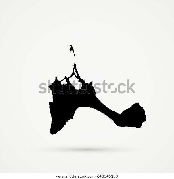 Black Formentera Map Illustration Stock Vector (Royalty Free) 643545193 ...