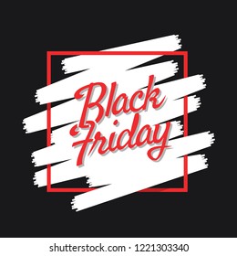 Black Friday Black Friday Sticker Vector Stock Vector (Royalty Free ...