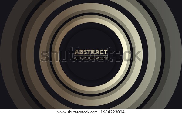 Black Gold Royal Abstract Geometric Background Stock Vector (Royalty ...
