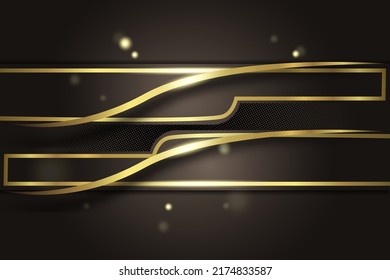 Black Gold Texture Background Light Premium Stock Vector (Royalty Free ...