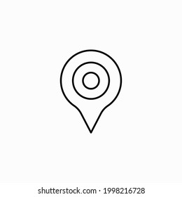 Black Gps Point Map Pin Icon Stock Vector (Royalty Free) 1998216728 ...