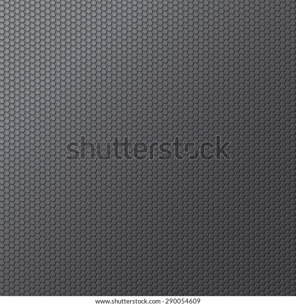 Black Gray Carbon Background Hexagons Vector Stock Vector (Royalty Free ...