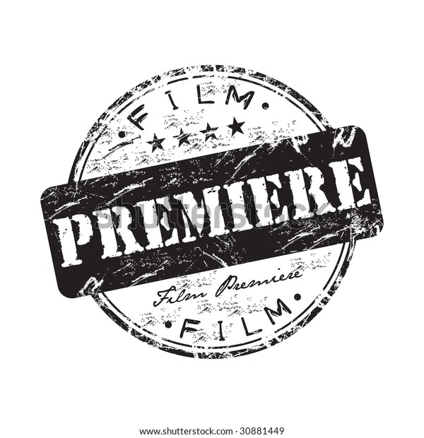 Black Grunge Rubber Stamp Text Film Stock Vector (Royalty Free ...