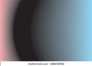 Black Half Curve On Left Side Stock Vector (Royalty Free) 1888768960 ...