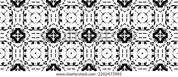 Black Ink Drawing Ink Sketch Pattern Stock Vector (Royalty Free ...