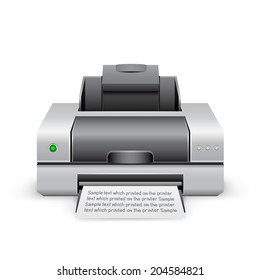 558 Printer front view Images, Stock Photos & Vectors | Shutterstock