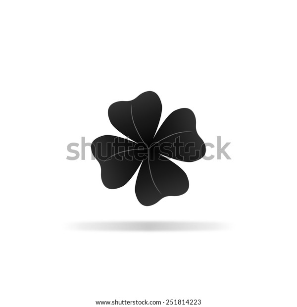 Black Irish Vector Icon Stock Vector (Royalty Free) 251814223