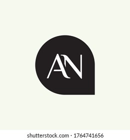 Black Letter Logo Design Creative Icon Stock Vector (Royalty Free ...