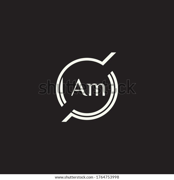 Black Letter Logo Design Creative Icon Stock Vector (Royalty Free ...