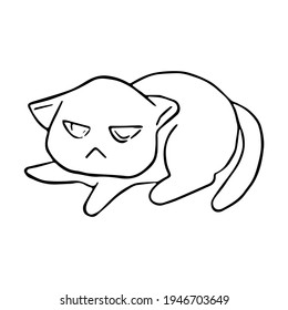 74 Icon black cat crouching Images, Stock Photos & Vectors | Shutterstock