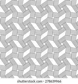 Black Line Graphic Pattern Abstract Vector Stock Vector (Royalty Free ...
