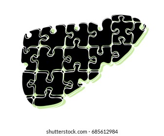 209 Liver Puzzle Images, Stock Photos & Vectors | Shutterstock