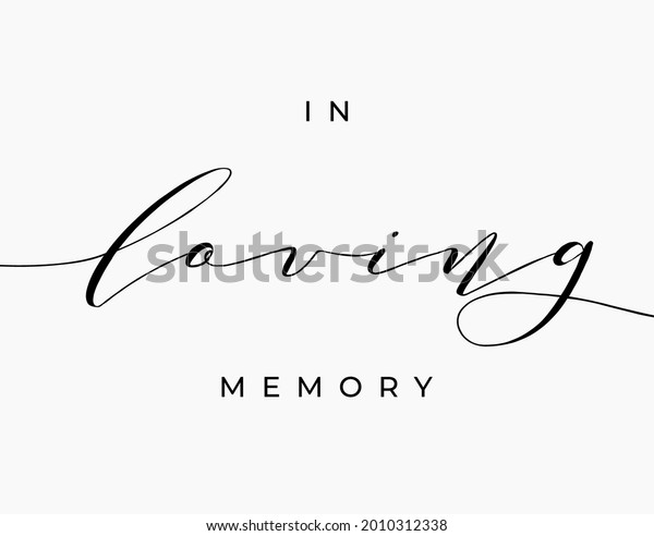 2,353 imágenes de In loving memory calligraphy - Imágenes, fotos y ...