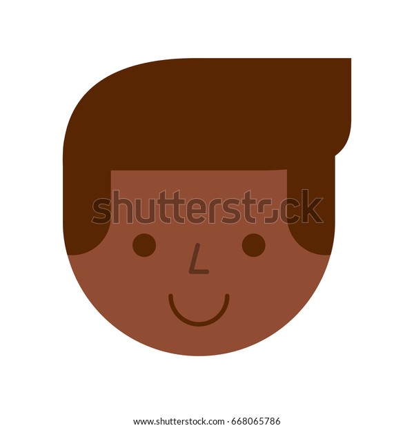 Black Man Avatar Character Stock Vector (Royalty Free) 668065786 ...