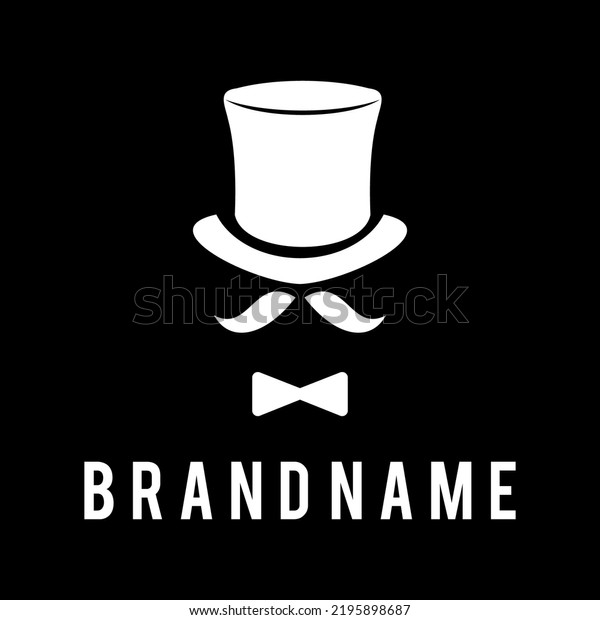 Black Man Logo Design Awesome Man Stock Vector (Royalty Free ...