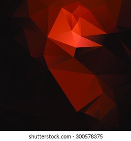 Black Maroon Polygonal Background Stock Vector (Royalty Free) 300578375 ...