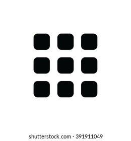 Black Menu Vector Icon Stock Vector (Royalty Free) 391911049 | Shutterstock