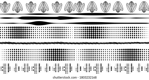 Black Modern Hand Drawn Line On Stock Vector (Royalty Free) 1803232168 ...