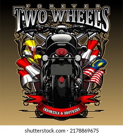 385 Riding motorcycle back view Stock Illustrations, Images & Vectors ...
