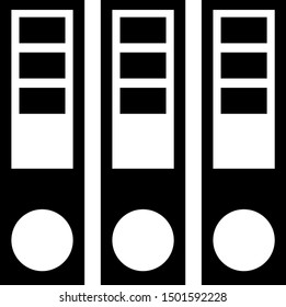 Three Standing Folder Icon: เวกเตอร์สต็อก (ปลอดค่าลิขสิทธิ์) 540587614 ...