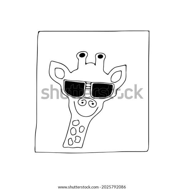 Black Outline Hand Drawing Vector Illustration: Vector có sẵn (miễn phí ...