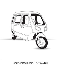 411 3 wheeler vector Images, Stock Photos & Vectors | Shutterstock
