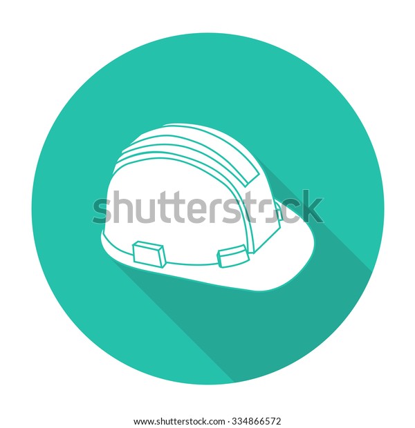 Black Outline Vector Safety Cap On Stock Vector (Royalty Free ...