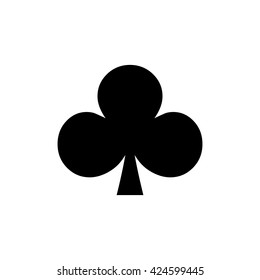 Poker Playing Card Suit Clover Outline 库存矢量图（免版税）1647946489 | Shutterstock
