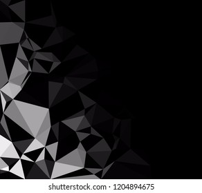Black Prism Background Design Vector Stock Vector (Royalty Free ...