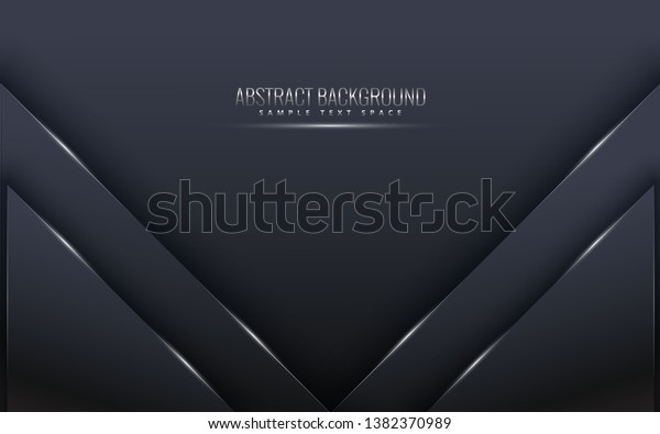 Black Premium Background Luxury Dark Luxury Stock Vector (Royalty Free ...