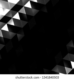 Black Prism Background Design Vector Stock Vector (Royalty Free ...