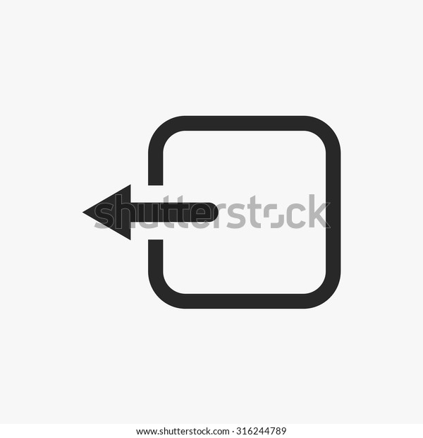 Black Protruding Arrow Icons Set Vector Stock Vector (Royalty Free ...