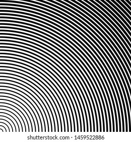 Black Radial Lines One Corner Another Stock Vector (Royalty Free ...