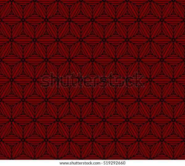 Black Red Color Seamless Texture Cubes Stock Vector (Royalty Free ...