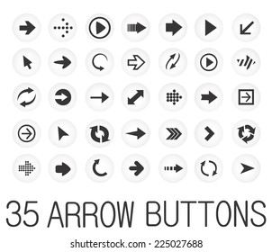 Music Player Icons Vector Set Button Stok Vektör (Telifsiz) 1364485691 ...