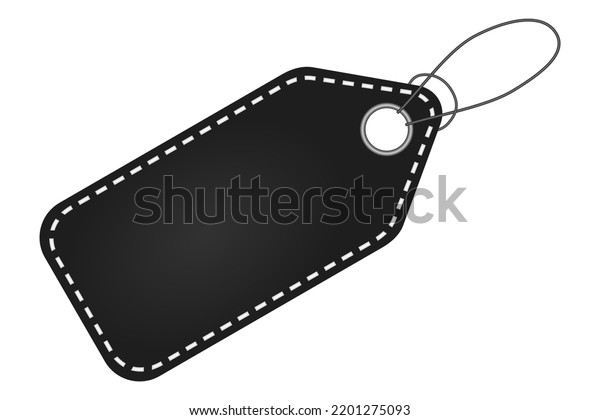 Black Sales Tag Vector Illustration Stock Vector (Royalty Free ...