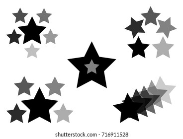 White Background Black White Checkered Stars: ภาพประกอบสต็อก 618631151 ...
