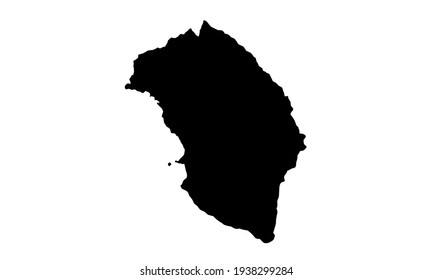 Black Silhouette Webuye City Map Bungoma Stock Vector (Royalty Free ...