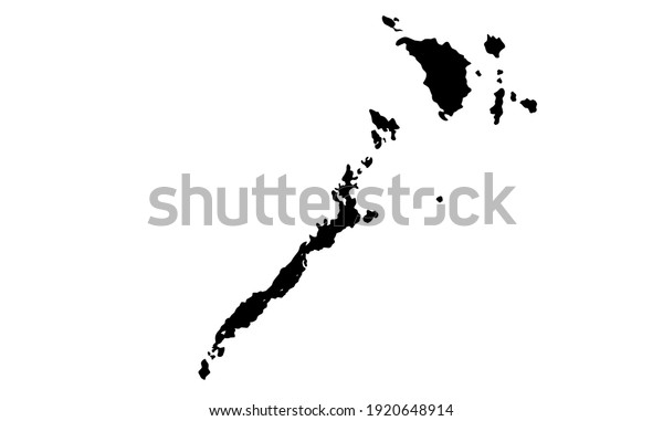 Black Silhouette Mimaropa Area Map Philippines Stock Vector (Royalty ...