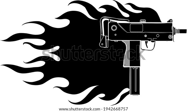 1,109 Vector Uzi Gun Images, Stock Photos & Vectors | Shutterstock