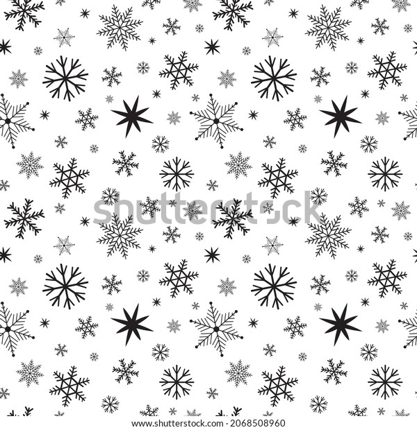 Black Snow Simple Illustration Isolated On Stock Vector (Royalty Free ...