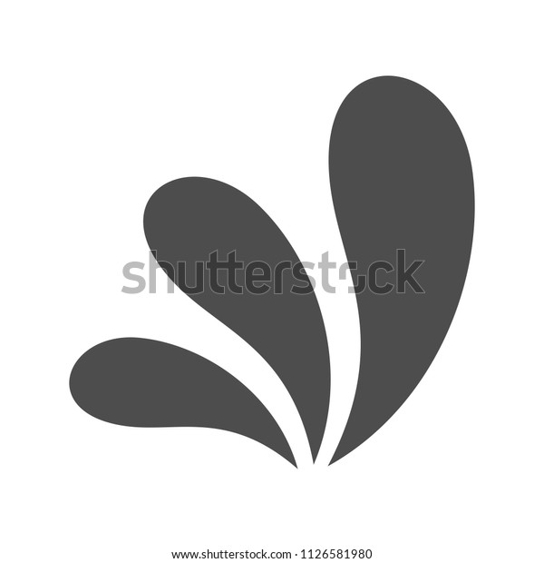 Black Splash Vector Logo: vector de stock (libre de regalías ...